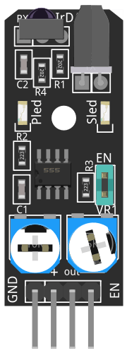 KY-032 Infrared Obstacle Avoidance Sensor Module - Arduino.LK