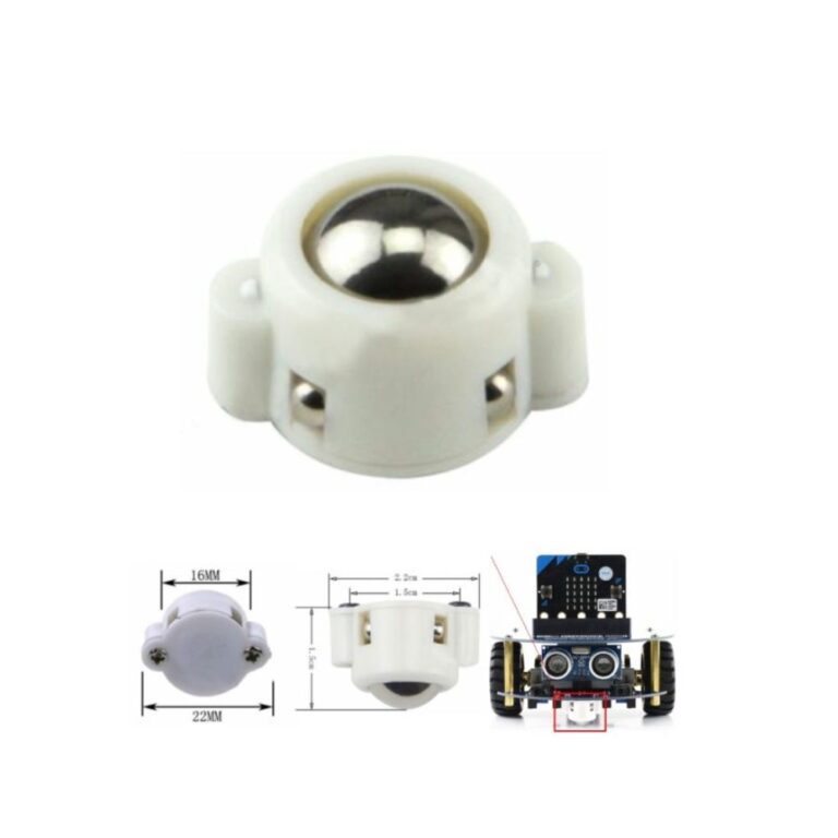 3PI N20 Universal Ball Mini Car Universal Caster Wheel - Arduino.LK