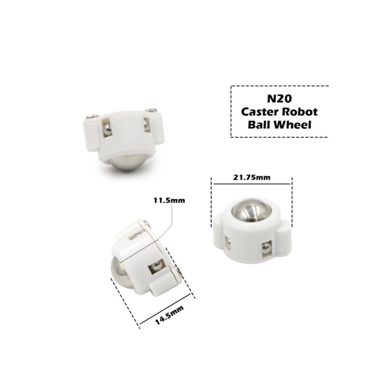 3PI N20 Universal Ball Mini Car Universal Caster Wheel - Arduino.LK