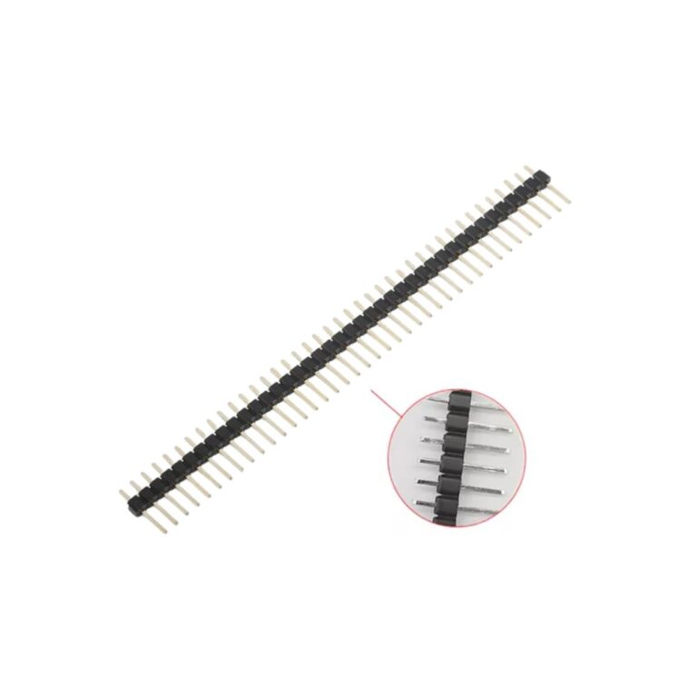 Long 40-pin Single row male headers 2.54mm - Arduino.LK