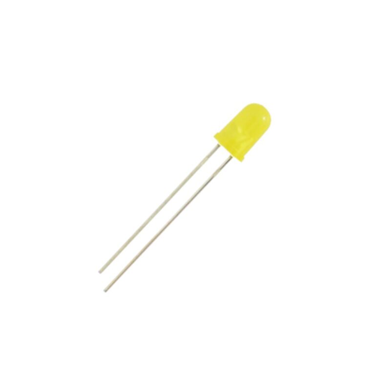 Yellow 5mm Diffused LED - Arduino.LK